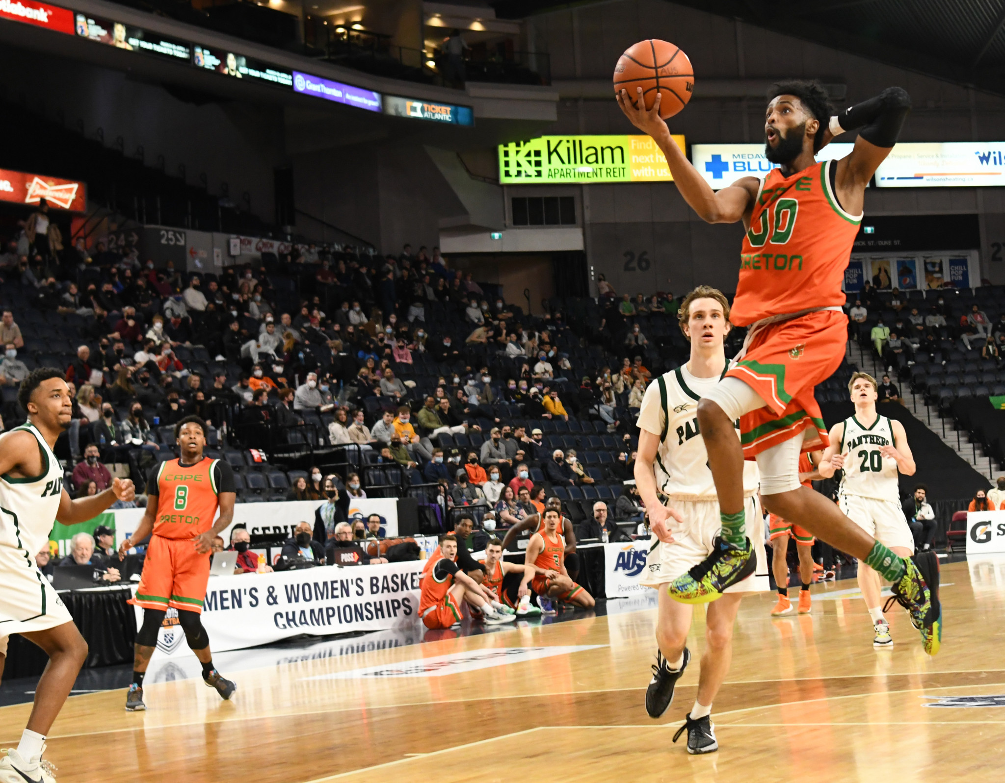 Ozzy Omar Named 1st Team All-Canadian - Cape Breton University : Cape ...