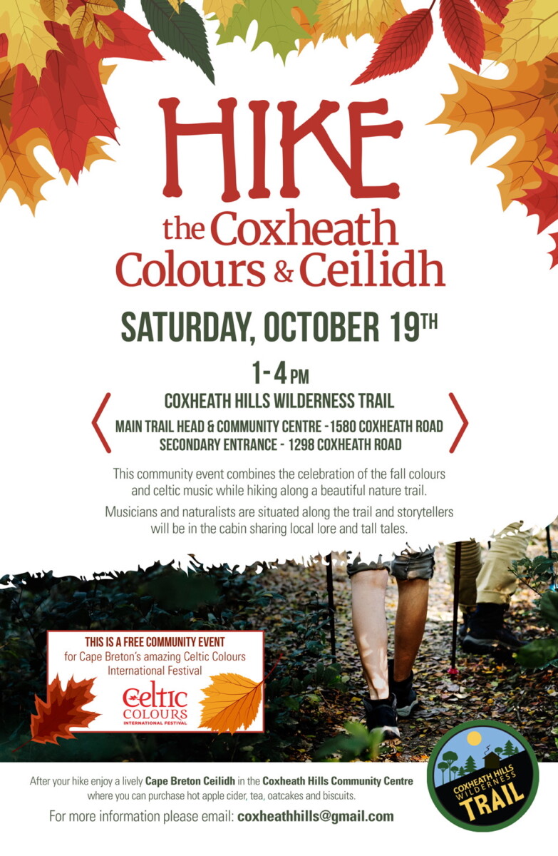 Hike the Coxheath Colours and Ceilidh: Community Event - Cape Breton ...