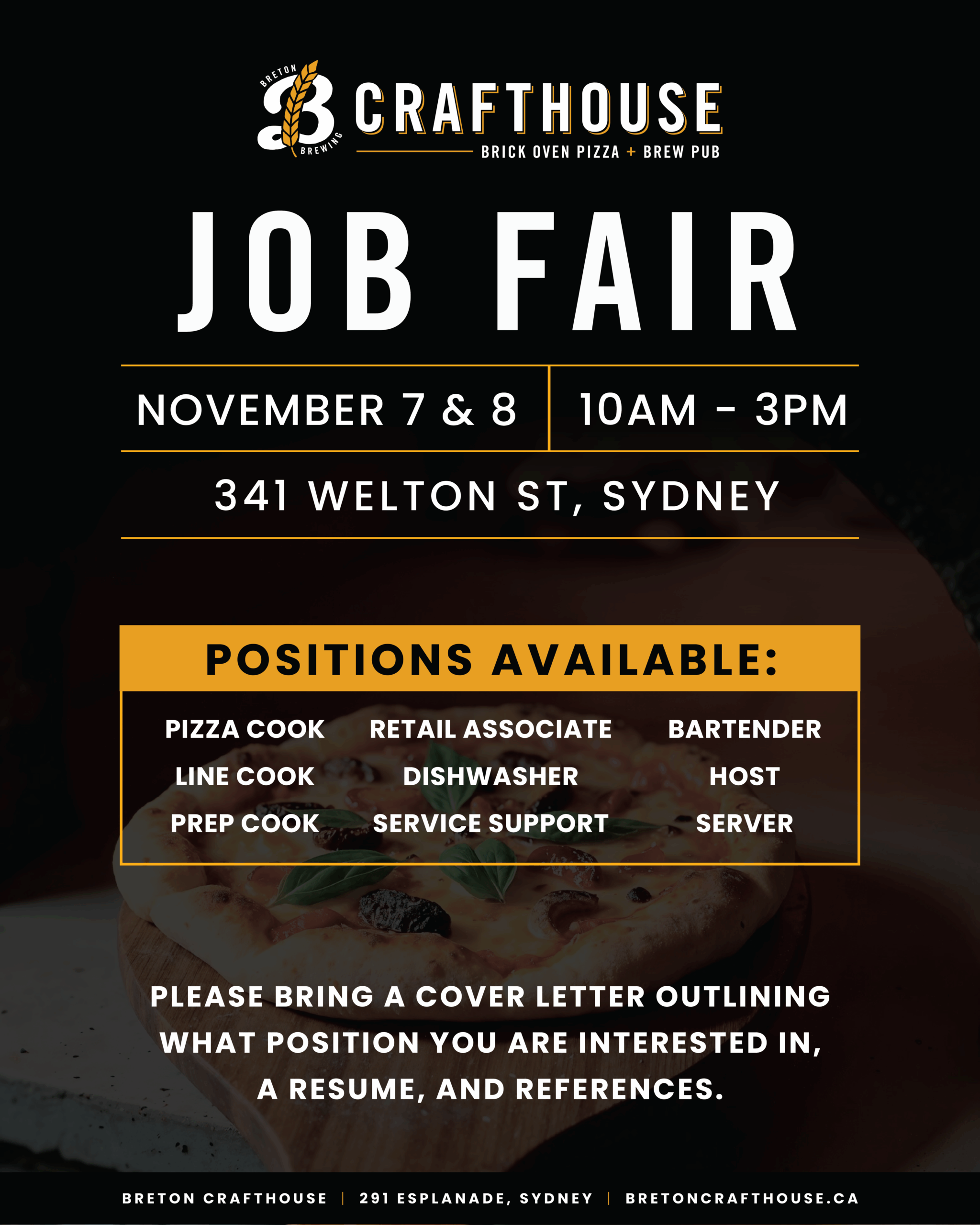 Job Fair: Breton Crafthouse - Cape Breton University : Cape Breton ...